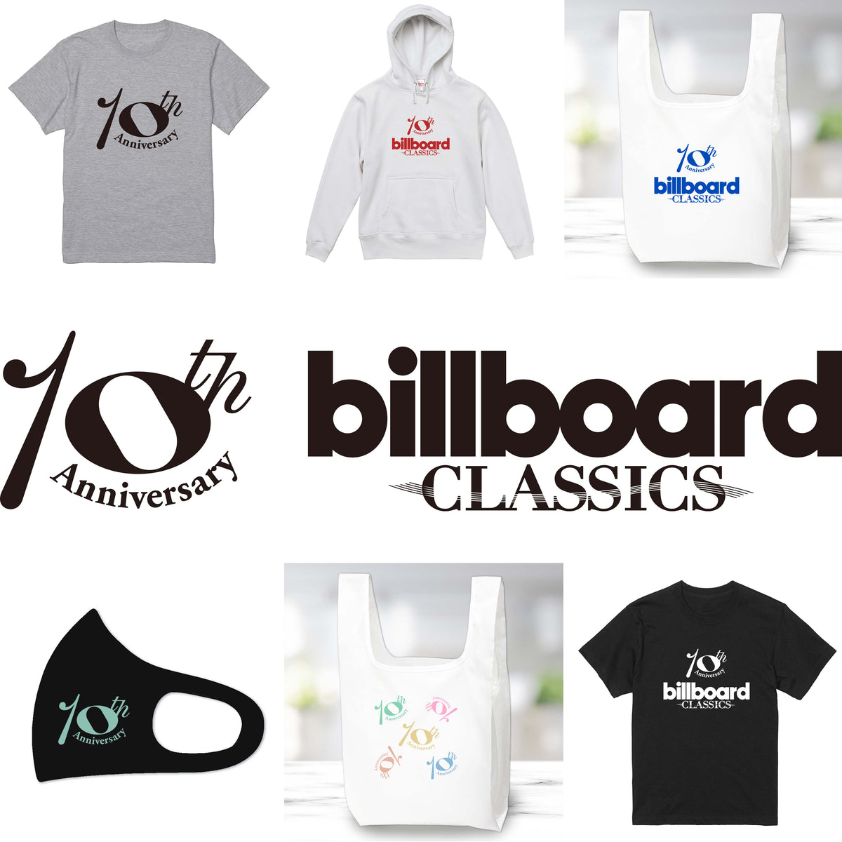 【NEW COLLECTION】billboard classics 10周年記念グッズ※販売終了 – Shop.Merchan.jp
